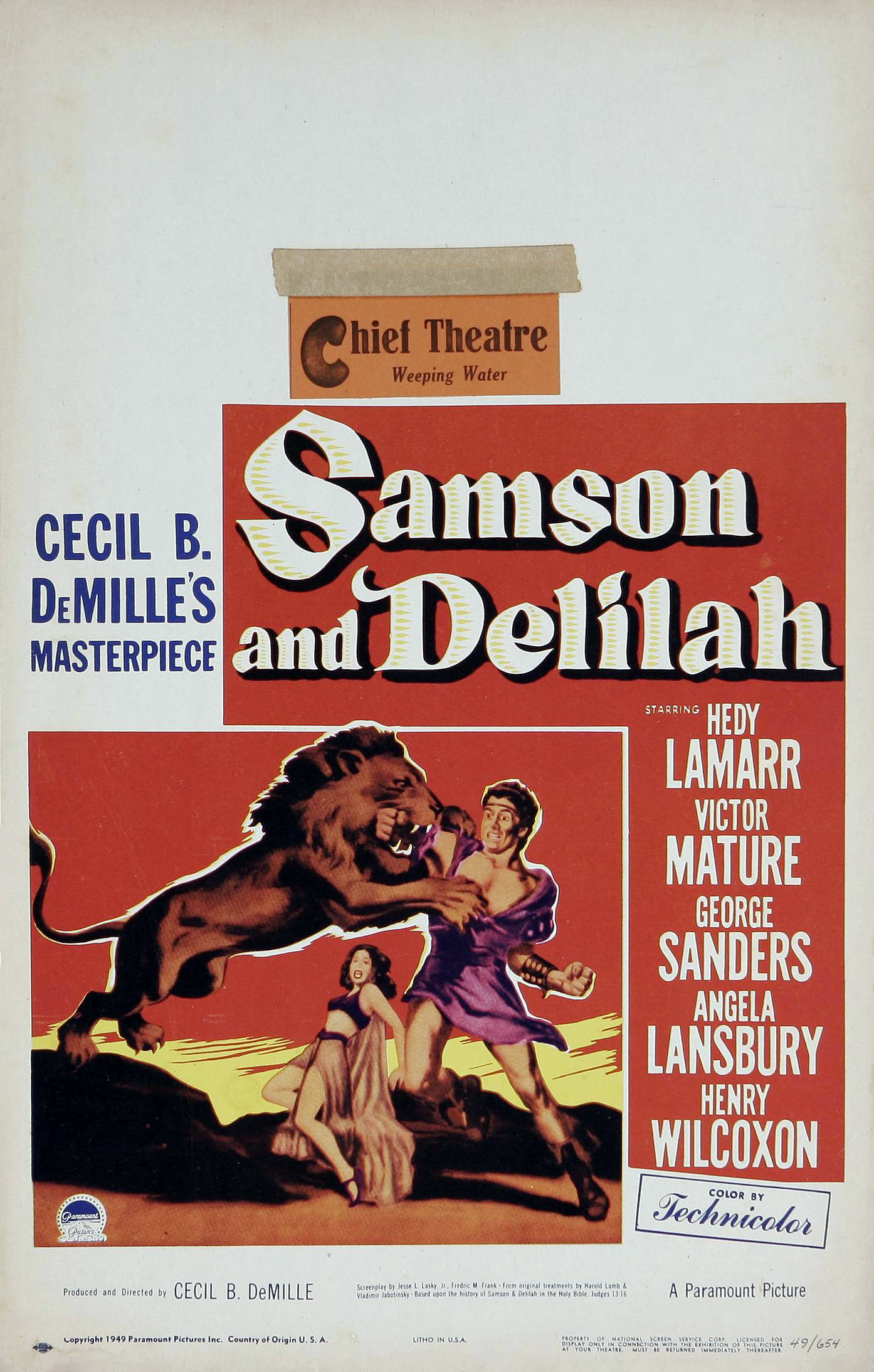 Samson and Delilah (1949)